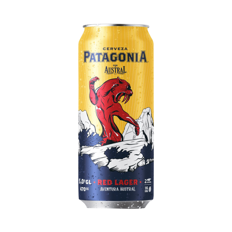 Cerveza Austral Patagonia Red Lager 470cc. - Supermercado Cugat