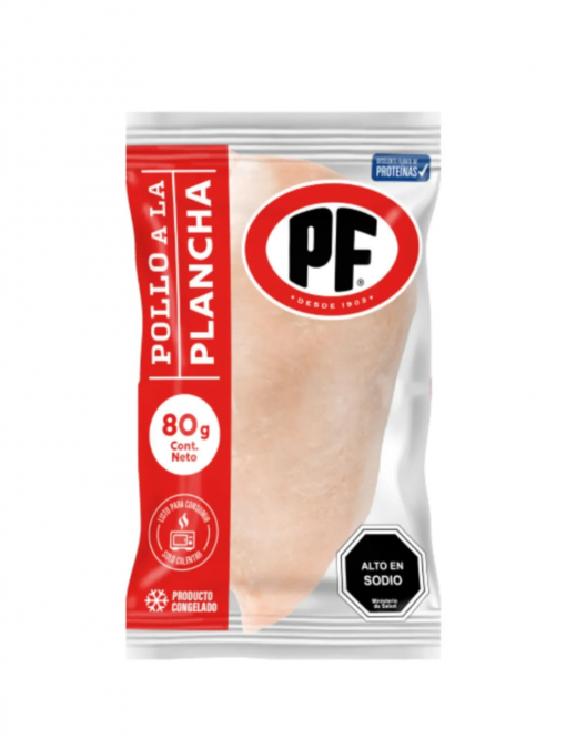 Pollo a la plancha congelado PF, 80g. - Supermercado Cugat